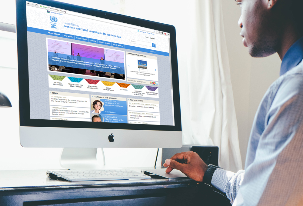 ESCWA Launches New Website - Social Protection and Human Rights